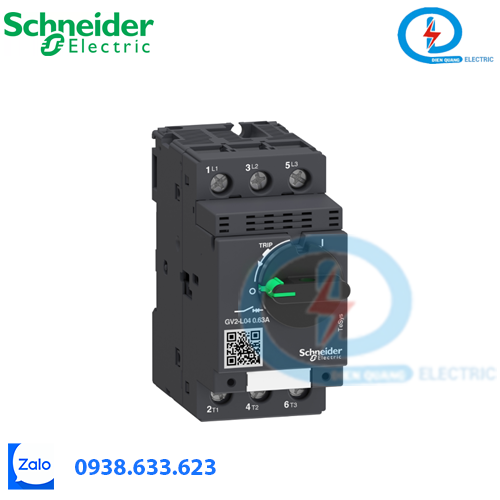 Cầu dao bảo vệ động cơ GV2L05 Schneider