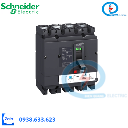 Cầu dao chỉnh dòng MCCB LV510317 Schneider