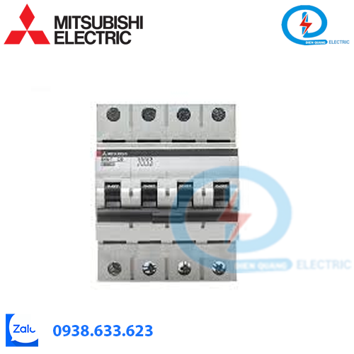 Cầu dao tự động MCB BHW-T10 4P C6 F 10kA Mitsubishi