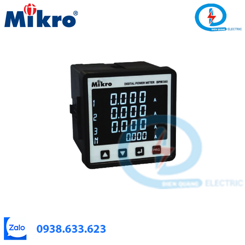 Đồng hồ đo công suất đa năng Mikro RX380-415AD