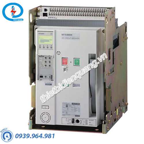 Máy cắt không khí (ACB) Mitsubishi AE2000-SW 4P 2000A 85KA fixed