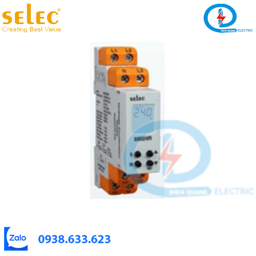 Rơ le bảo vệ điện áp 600VPR Selec